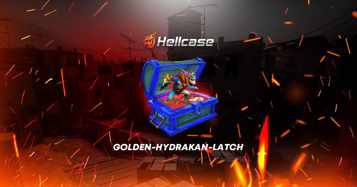 Golden Hydrakan Latch Case | Open Dota 2 Cases on Hellcase