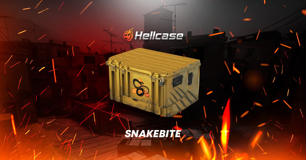 CS2 (CS:GO) Snakebite Case | Open on Hellcase