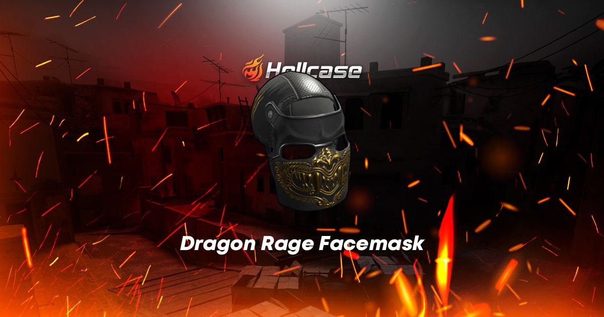 Dragon Rage Facemask Skin | CS2, Rust, Dota 2 Items