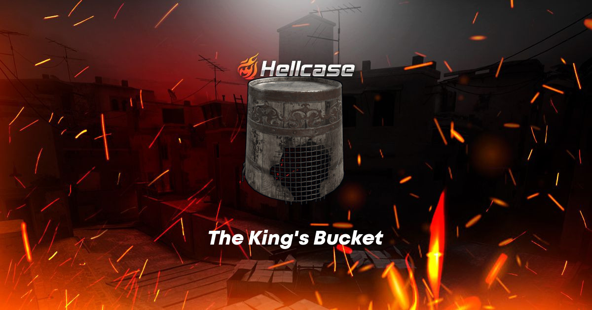 The King's Bucket Skin | CS2, Rust, Dota 2 Items