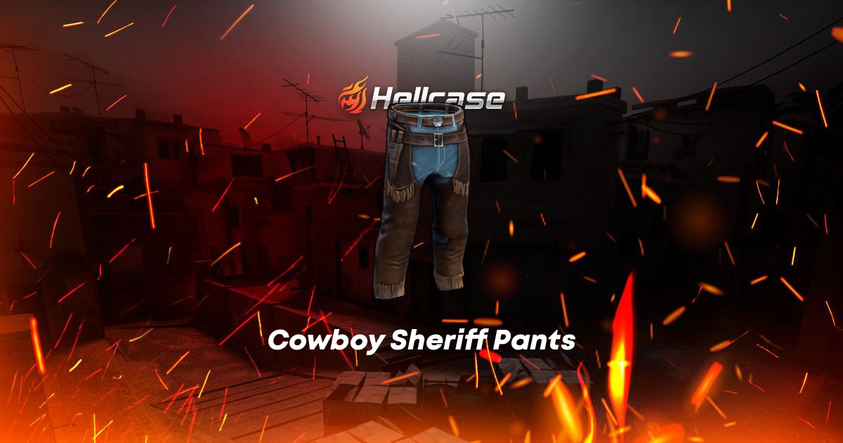 Cowboy Sheriff Pants Skin | CS2, Rust, Dota 2 Items