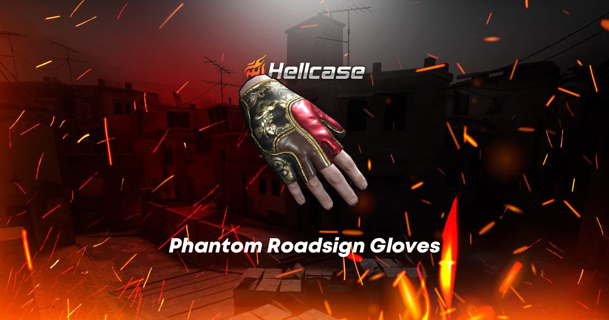 Phantom Roadsign Gloves Skin | CS2, Rust, Dota 2 Items