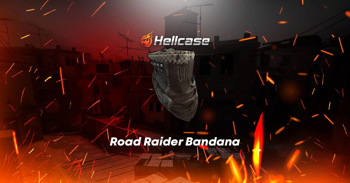 Road Raider Bandana Skin | CS2, Rust, Dota 2 Items