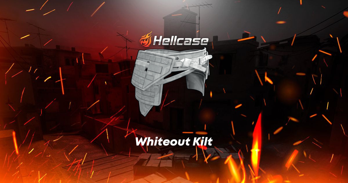 Whiteout Kilt Skin | CS2, Rust, Dota 2 Items