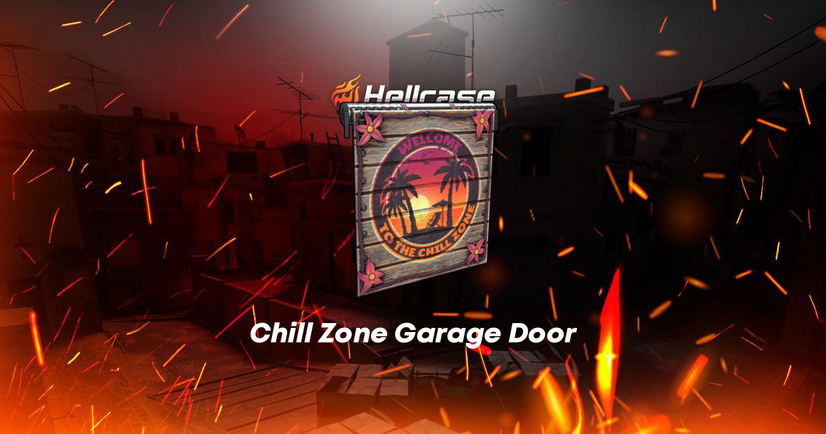 Chill Zone Garage Door Skin | CS2, Rust, Dota 2 Items