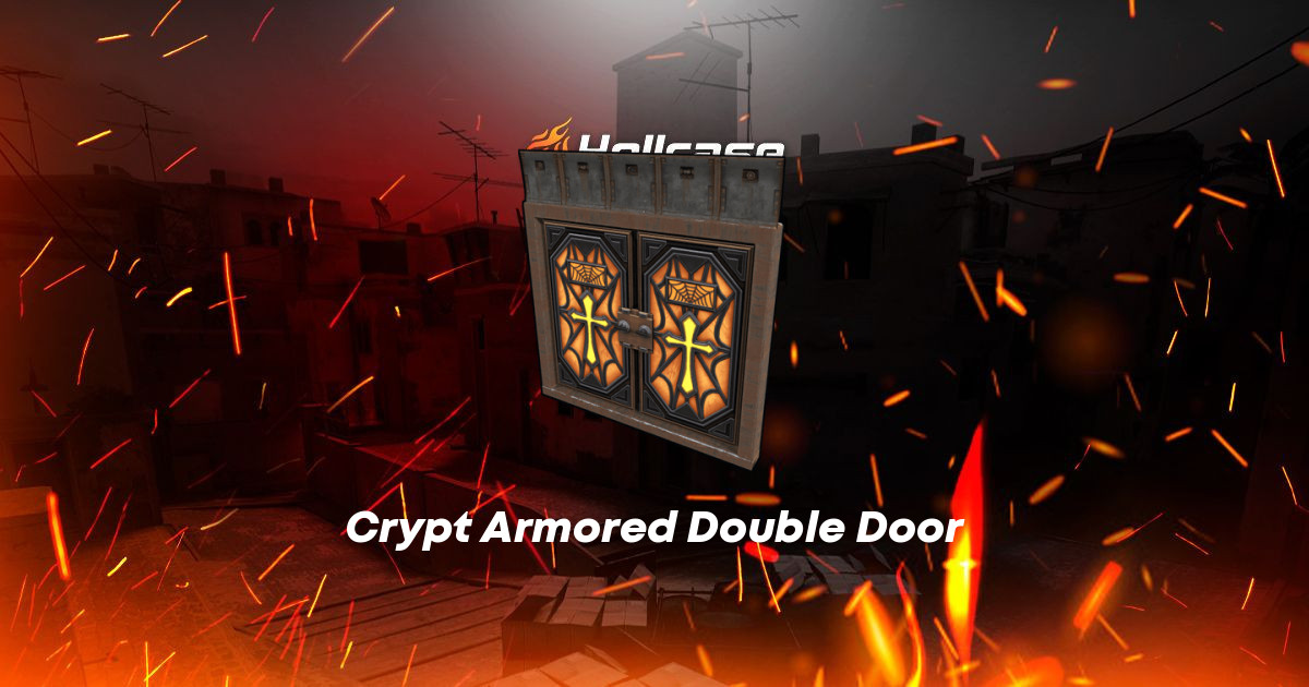 Crypt Armored Double Door Skin | CS2, Rust, Dota 2 Items