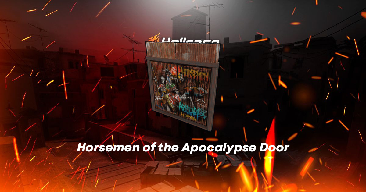 Horsemen of the Apocalypse Door Skin | CS2, Rust, Dota 2 Items