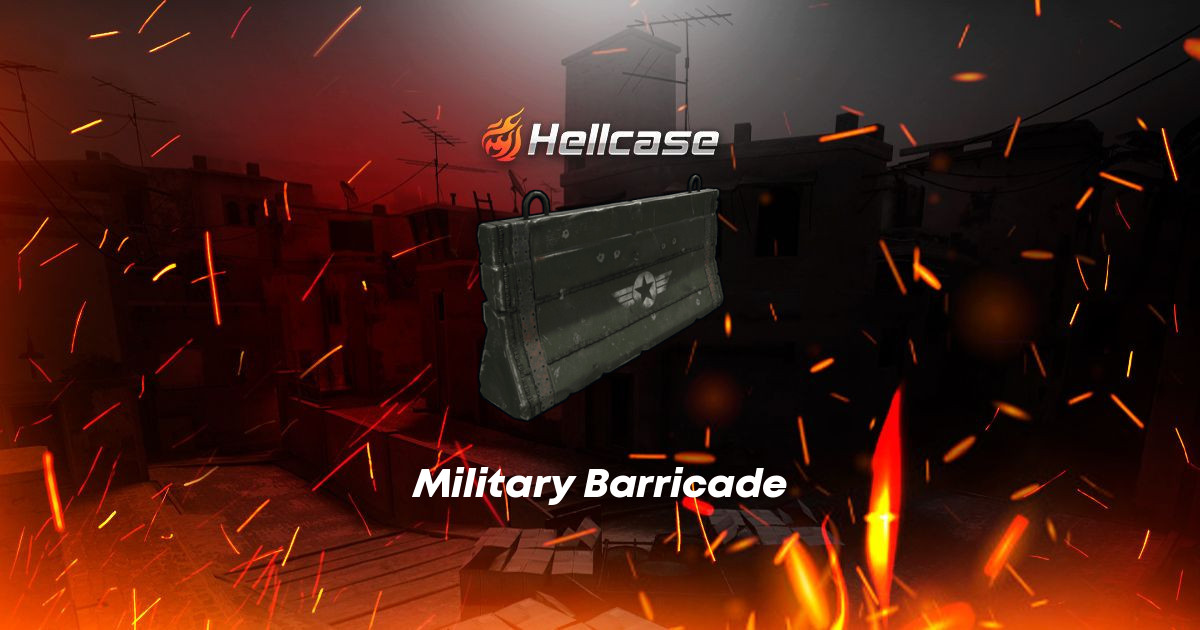 Military Barricade Skin | CS2, Rust, Dota 2 Items
