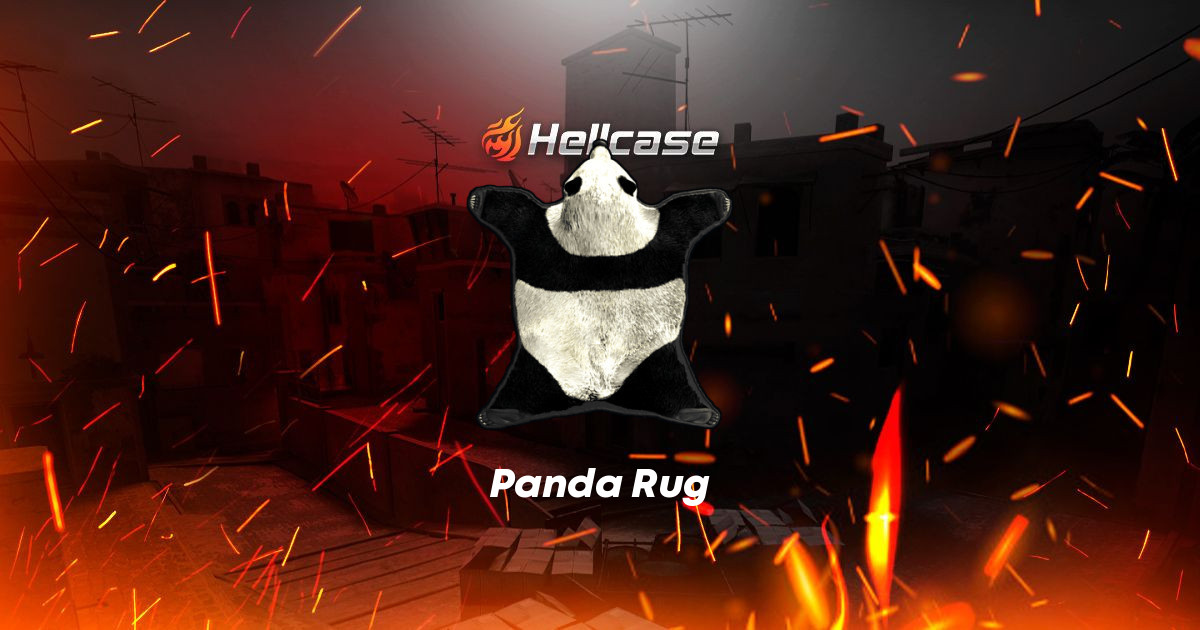 Panda Rug Skin | CS2, Rust, Dota 2 Items