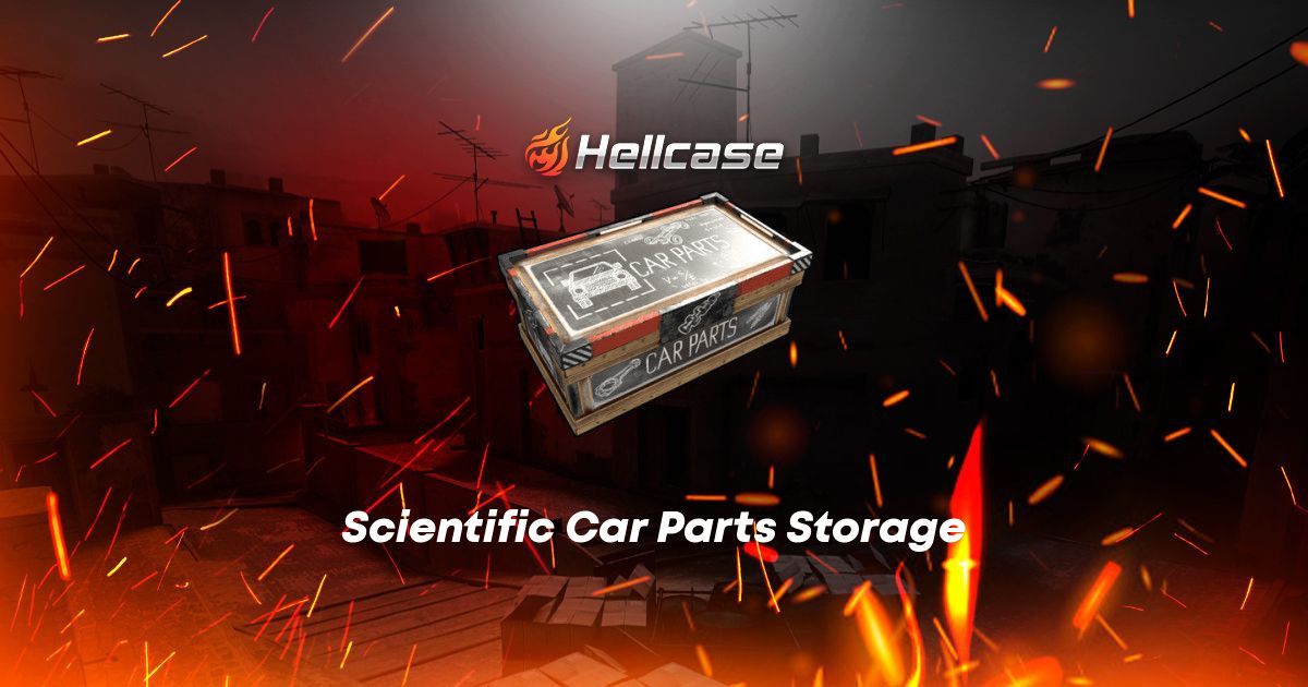 Scientific Car Parts Storage Skin | CS2, Rust, Dota 2 Items