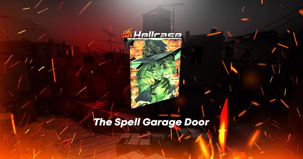 The Spell Garage Door Skin | CS2, Rust, Dota 2 Items