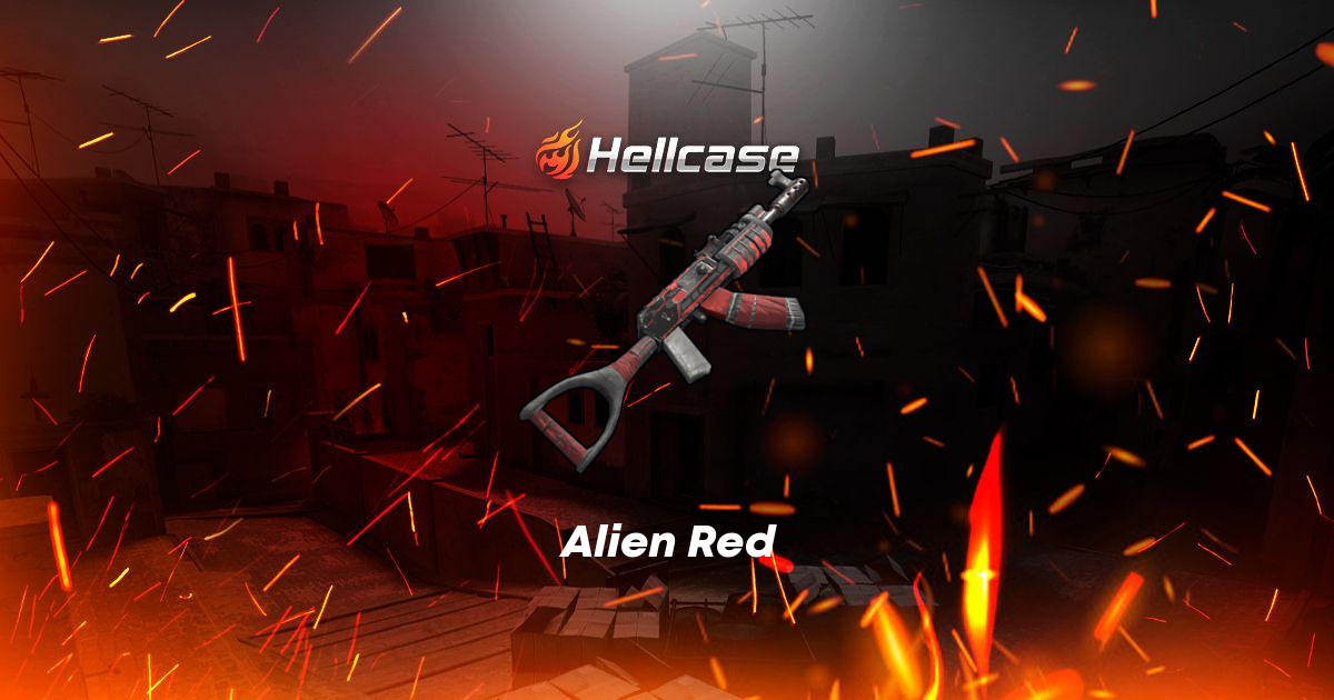 Alien Red Skin | CS2, Rust, Dota 2 Items