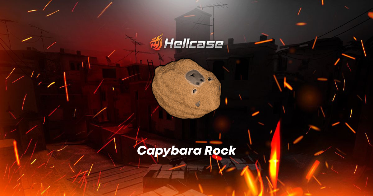 Capybara Rock Skin | CS2, Rust, Dota 2 Items