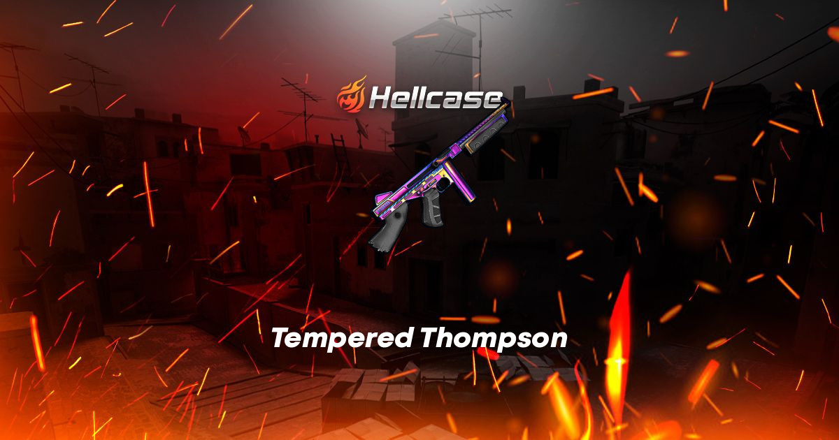 Tempered Thompson Skin | CS2, Rust, Dota 2 Items