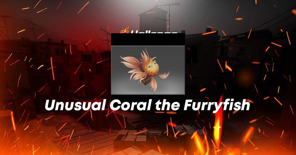 Unusual Coral the Furryfish Skin | CS2, Rust, Dota 2 Items