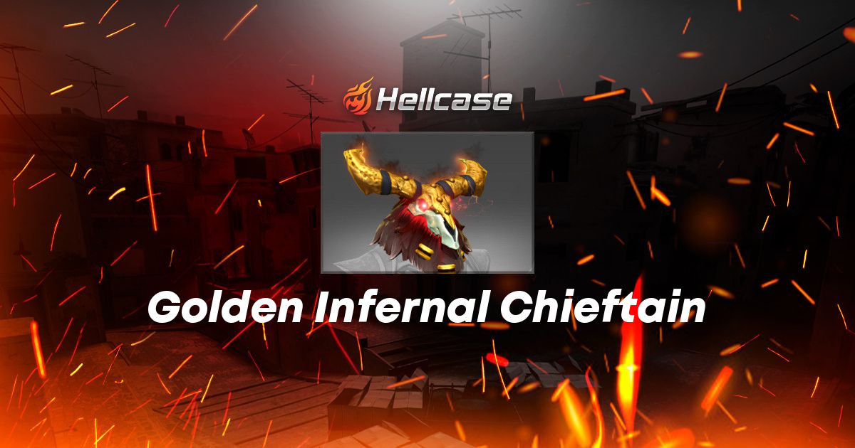 Golden Infernal Chieftain Skin | CS2, Rust, Dota 2 Items