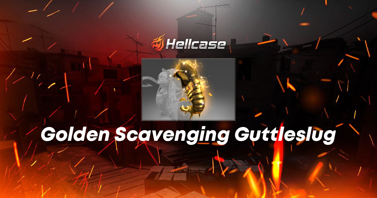 Golden Scavenging Guttleslug Skin | CS2, Rust, Dota 2 Items