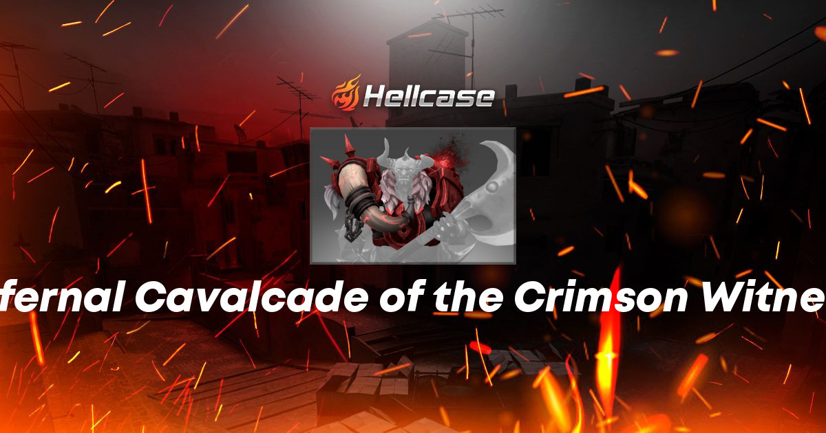 Infernal Cavalcade of the Crimson Witness Skin | CS2, Rust, Dota 2 Items