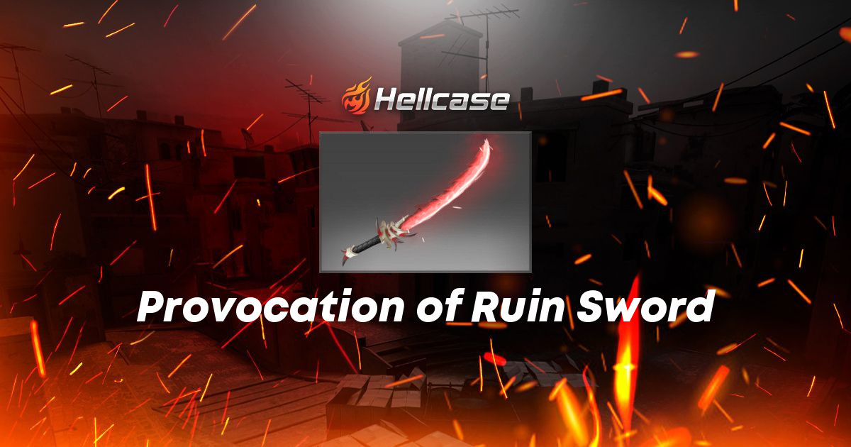 Provocation of Ruin Sword Skin | CS2, Rust, Dota 2 Items