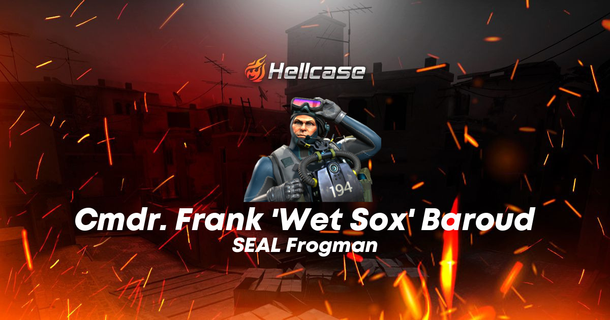 Cmdr. Frank 'Wet Sox' Baroud | SEAL Frogman Skin | CS2, Rust, Dota 2 Items