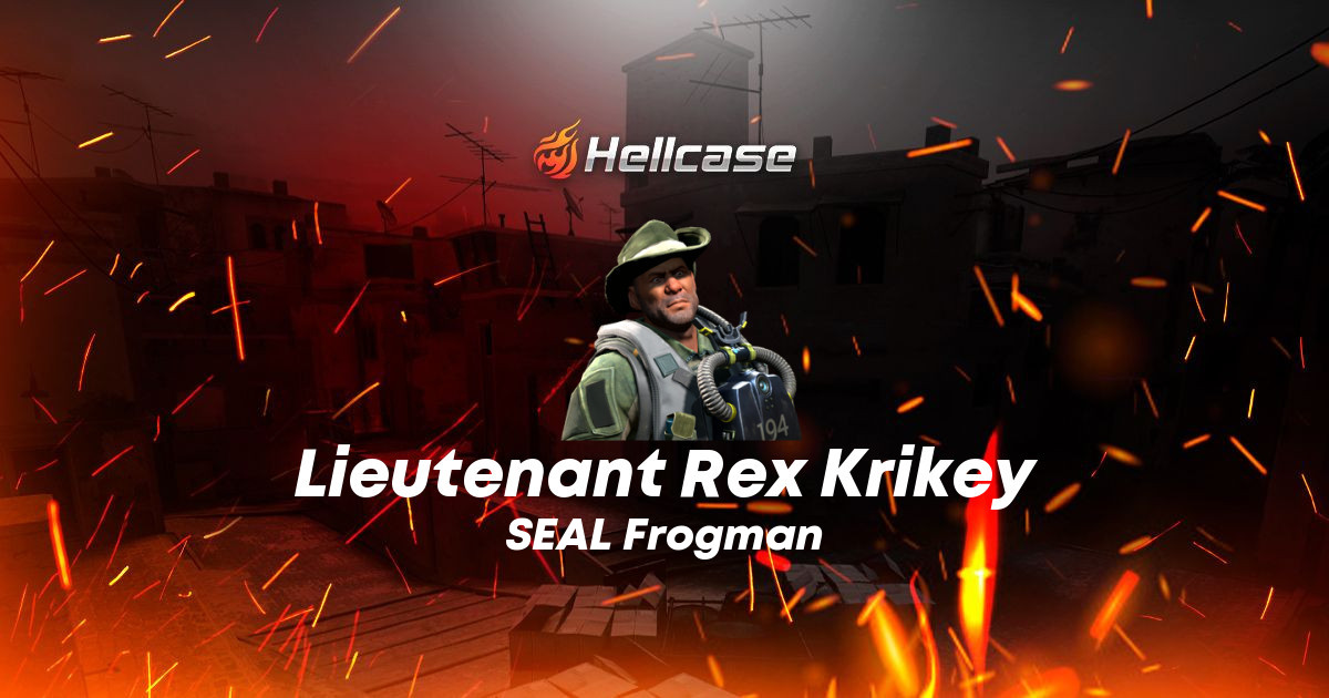 Lieutenant Rex Krikey | SEAL Frogman Skin | CS2, Rust, Dota 2 Items
