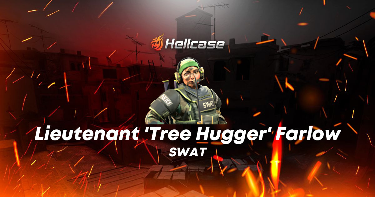 Lieutenant 'Tree Hugger' Farlow | SWAT Skin | CS2, Rust, Dota 2 Items