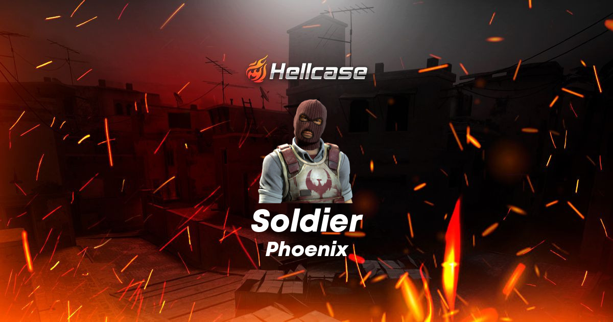 Soldier | Phoenix Skin | CS2, Rust, Dota 2 Items