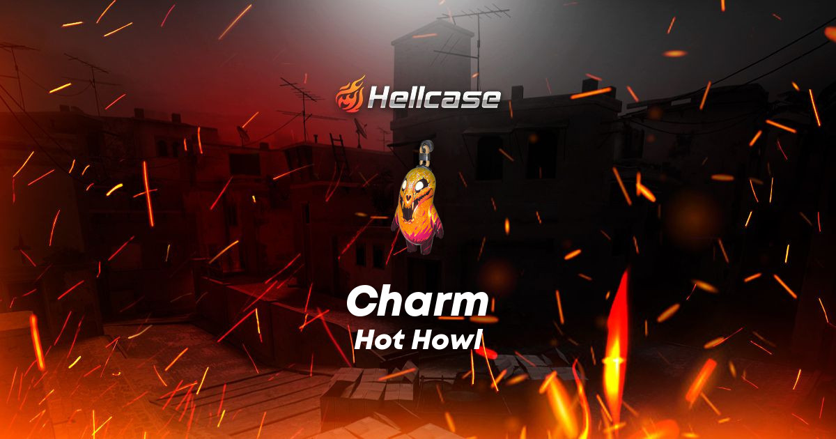 Charm | Hot Howl Skin | CS2, Rust, Dota 2 Items