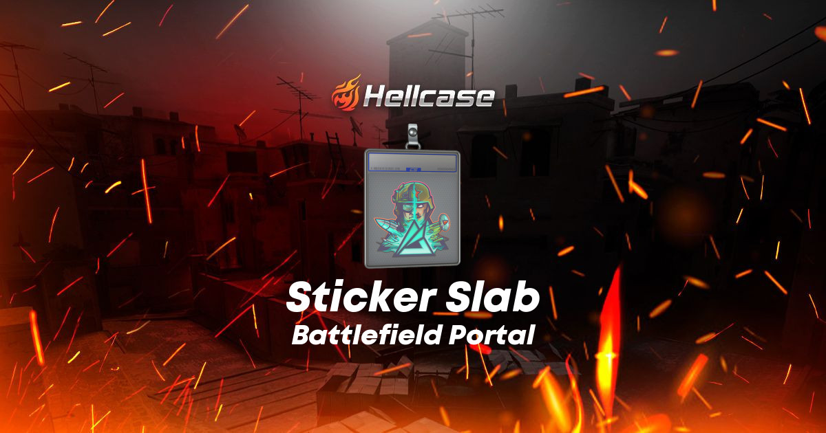 Sticker Slab | Battlefield Portal Skin | CS2, Rust, Dota 2 Items