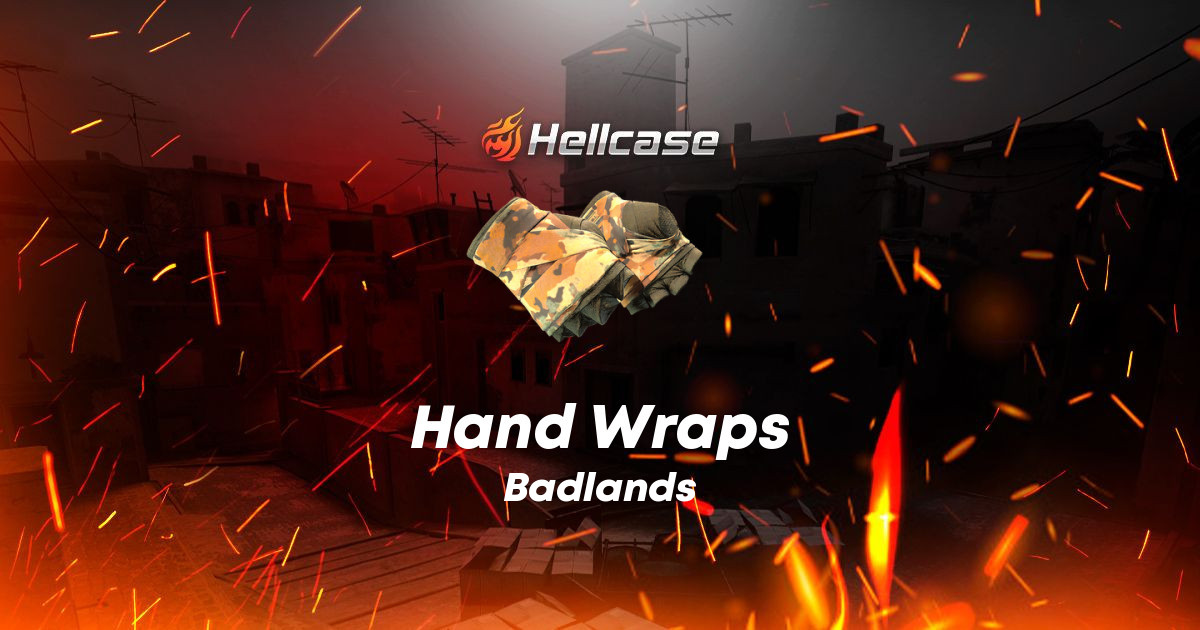 Hand Wraps | Badlands Skin | CS2, Rust, Dota 2 Items