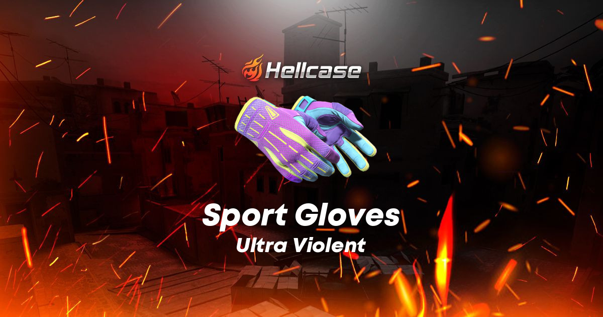 Sport Gloves | Ultra Violent Skin | CS2, Rust, Dota 2 Items