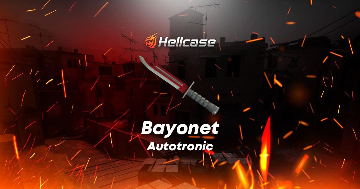 Bayonet | Autotronic Skin | CS2, Rust, Dota 2 Items