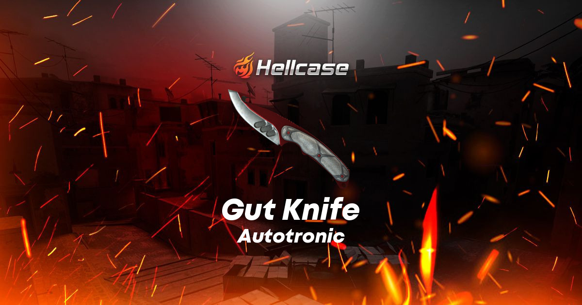 Gut Knife | Autotronic Skin | CS2, Rust, Dota 2 Items