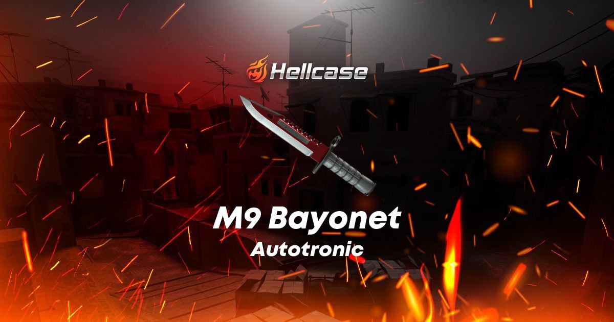 M9 Bayonet | Autotronic Skin | CS2, Rust, Dota 2 Items