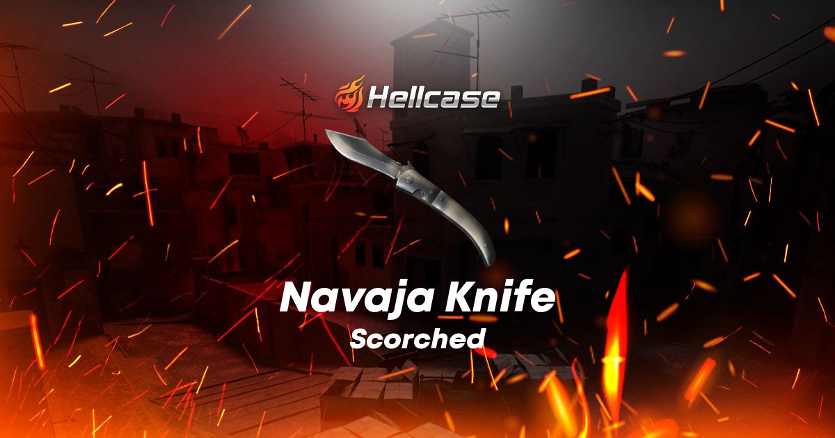 Navaja Knife | Scorched Skin | CS2, Rust, Dota 2 Items