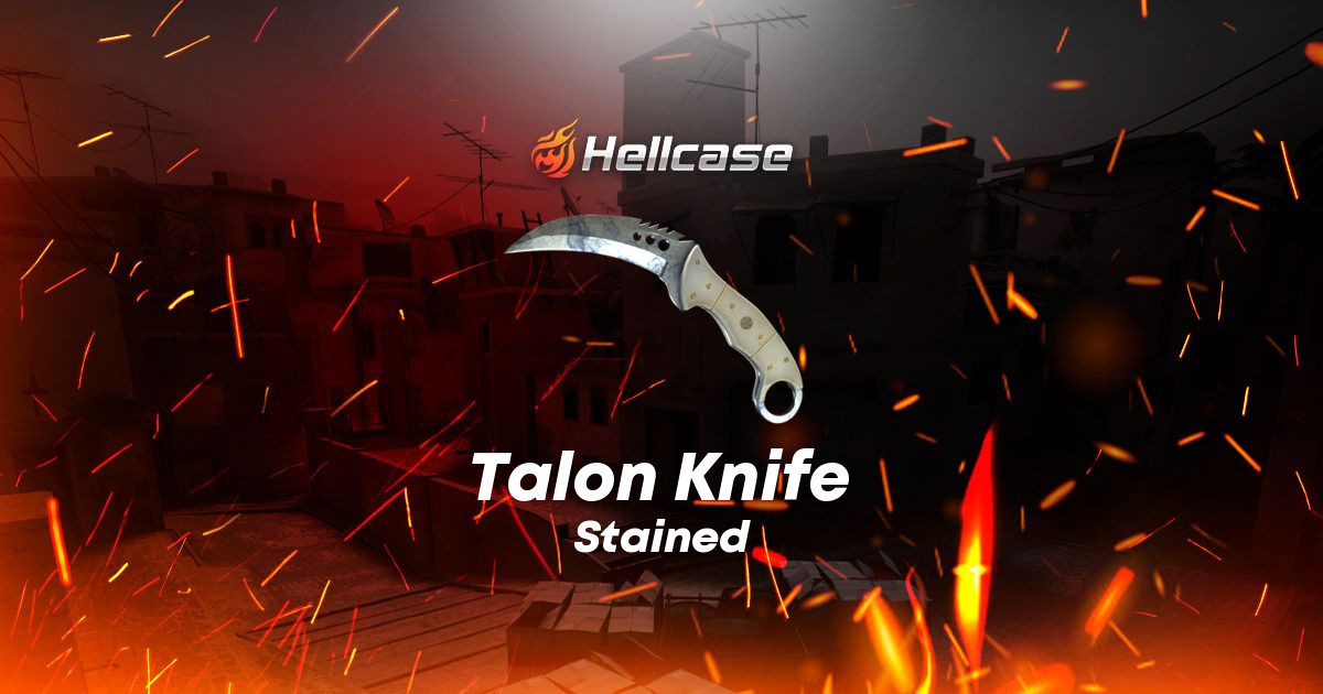 Talon Knife | Stained Skin | CS2, Rust, Dota 2 Items