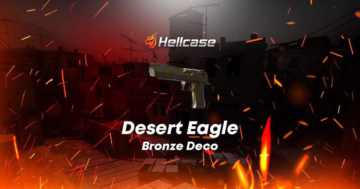 Desert Eagle | Bronze Deco Skin | CS2, Rust, Dota 2 Items