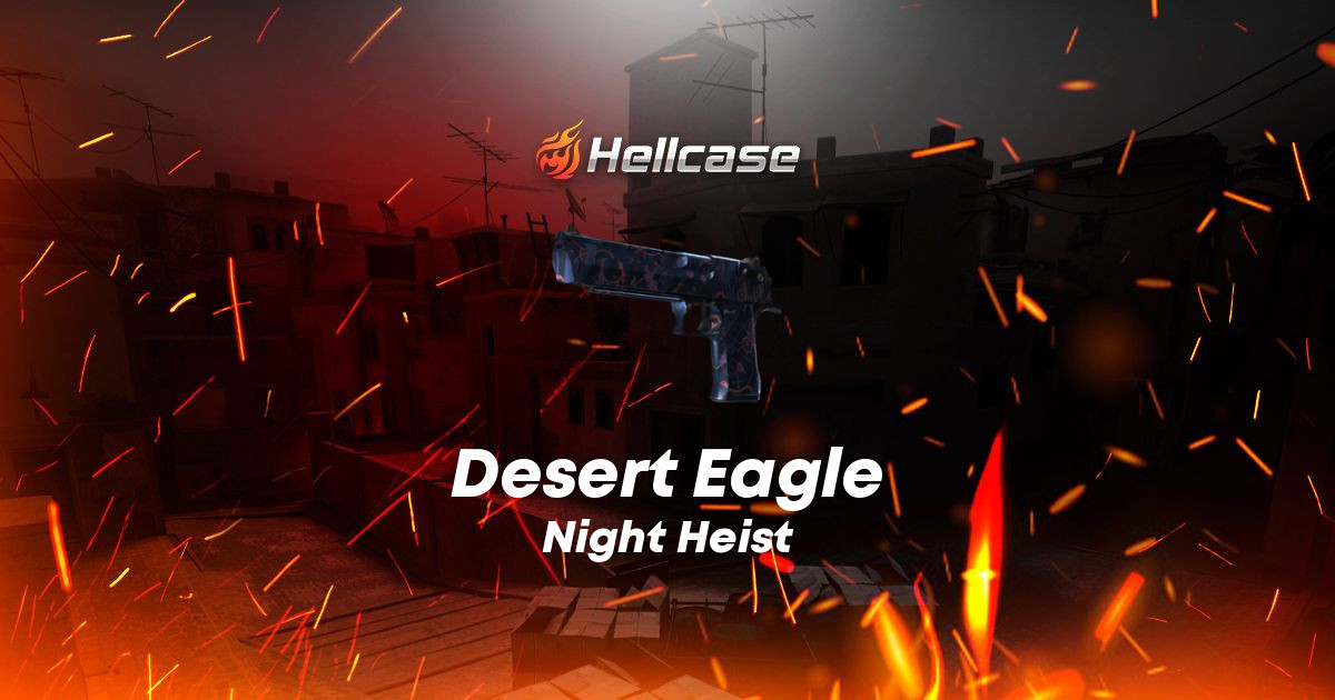 Desert Eagle | Night Heist Skin | CS2, Rust, Dota 2 Items