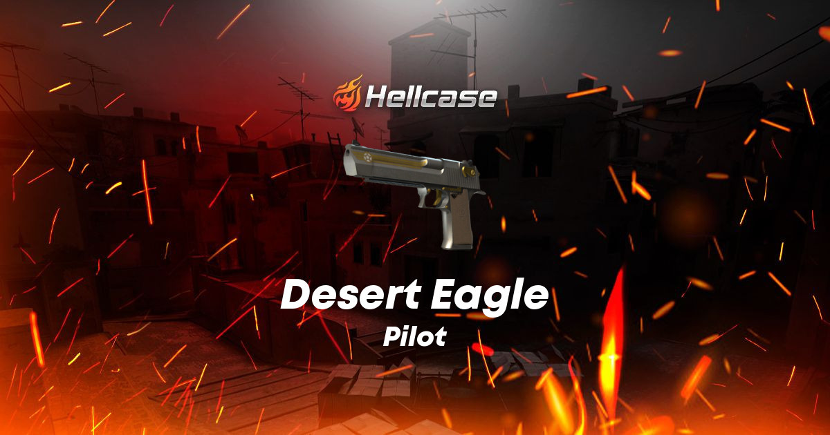 Desert Eagle | Pilot Skin | CS2, Rust, Dota 2 Items