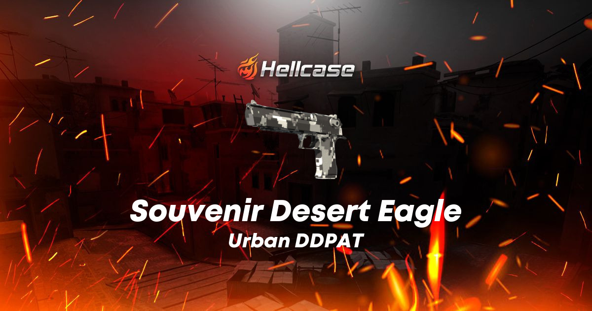 Desert Eagle | Urban DDPAT Skin | CS2, Rust, Dota 2 Items