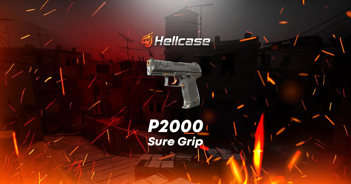 P2000 | Sure Grip Skin | CS2, Rust, Dota 2 Items