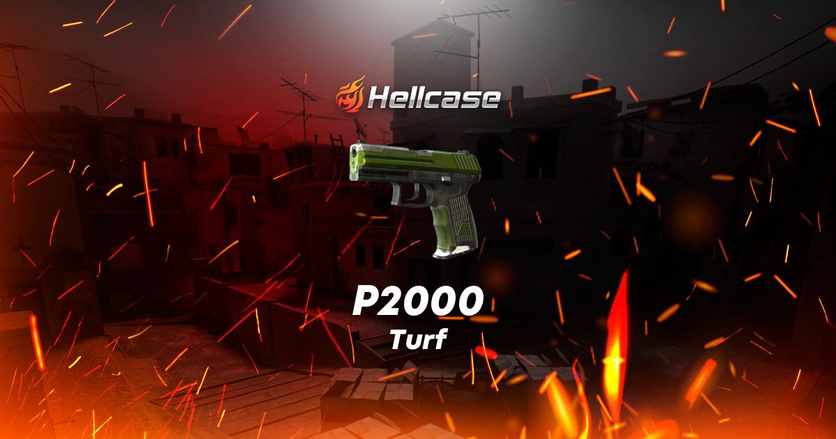 P2000 | Turf Skin | CS2, Rust, Dota 2 Items