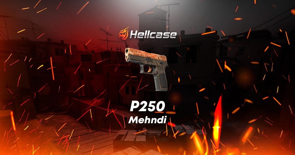 P250 | Mehndi Skin | CS2, Rust, Dota 2 Items