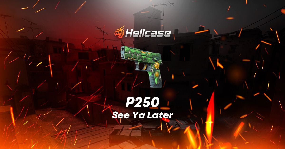 P250 | See Ya Later Skin | CS2, Rust, Dota 2 Items