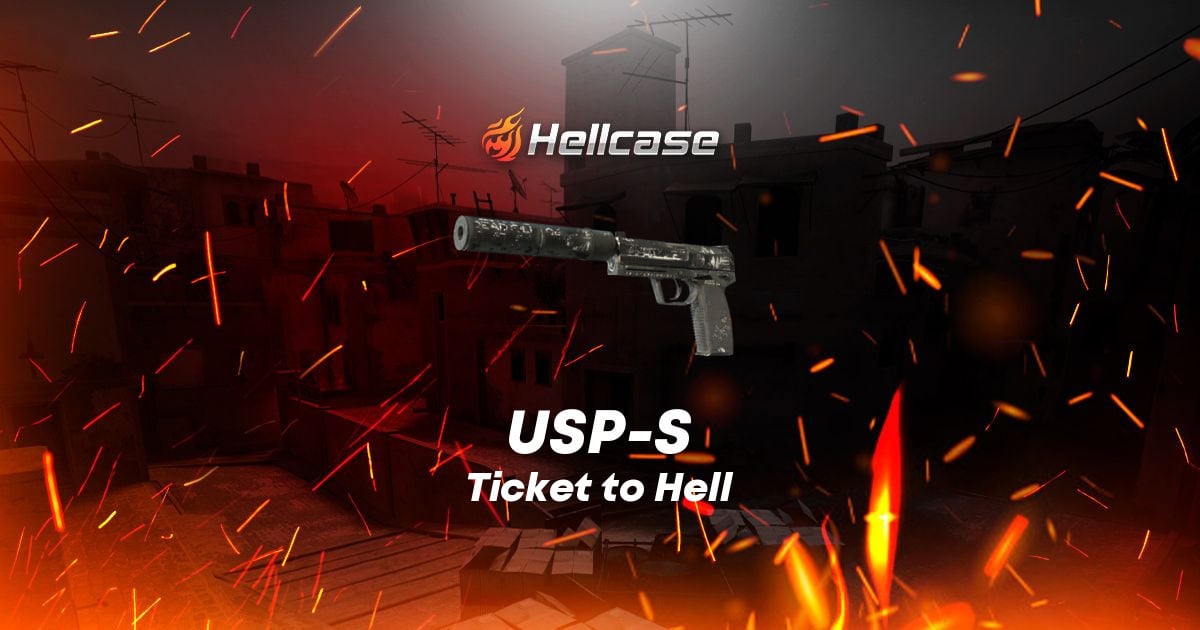 USP-S | Ticket to Hell Skin | CS2, Rust, Dota 2 Items