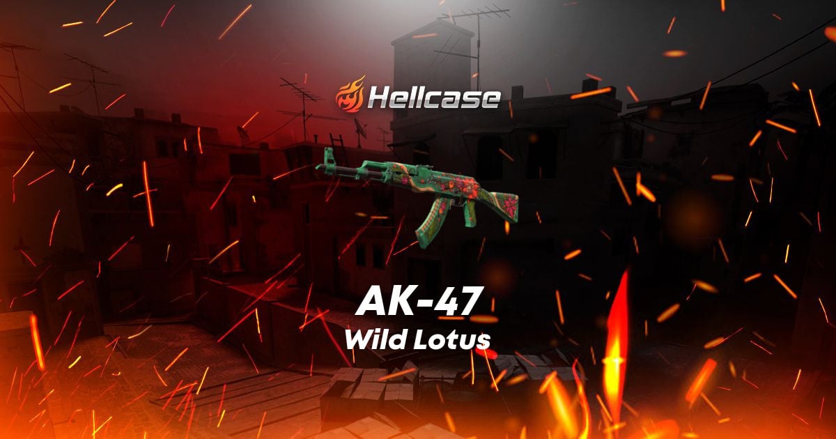 AK-47 | Wild Lotus Skin | CS2, Rust, Dota 2 Items