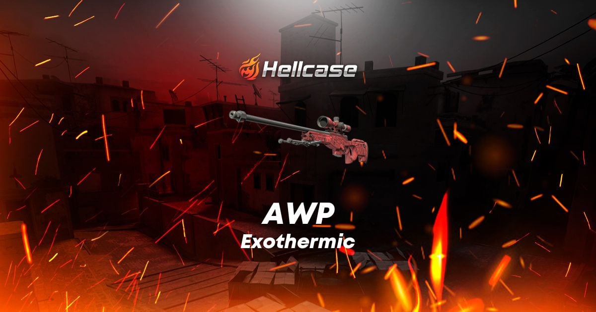 AWP | Exothermic Skin | CS2, Rust, Dota 2 Items