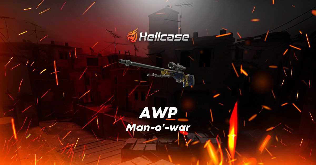 AWP | Man-o'-war Skin | CS2, Rust, Dota 2 Items
