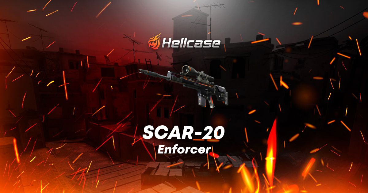 SCAR-20 | Enforcer Skin | CS2, Rust, Dota 2 Items