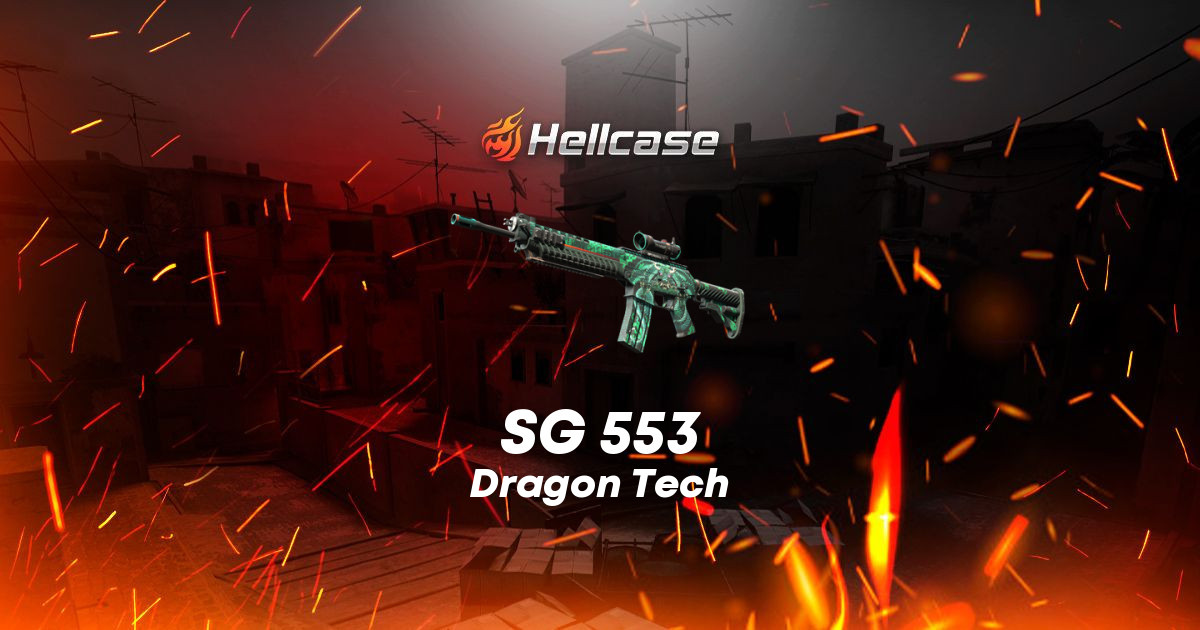 SG 553 | Dragon Tech Skin | CS2, Rust, Dota 2 Items